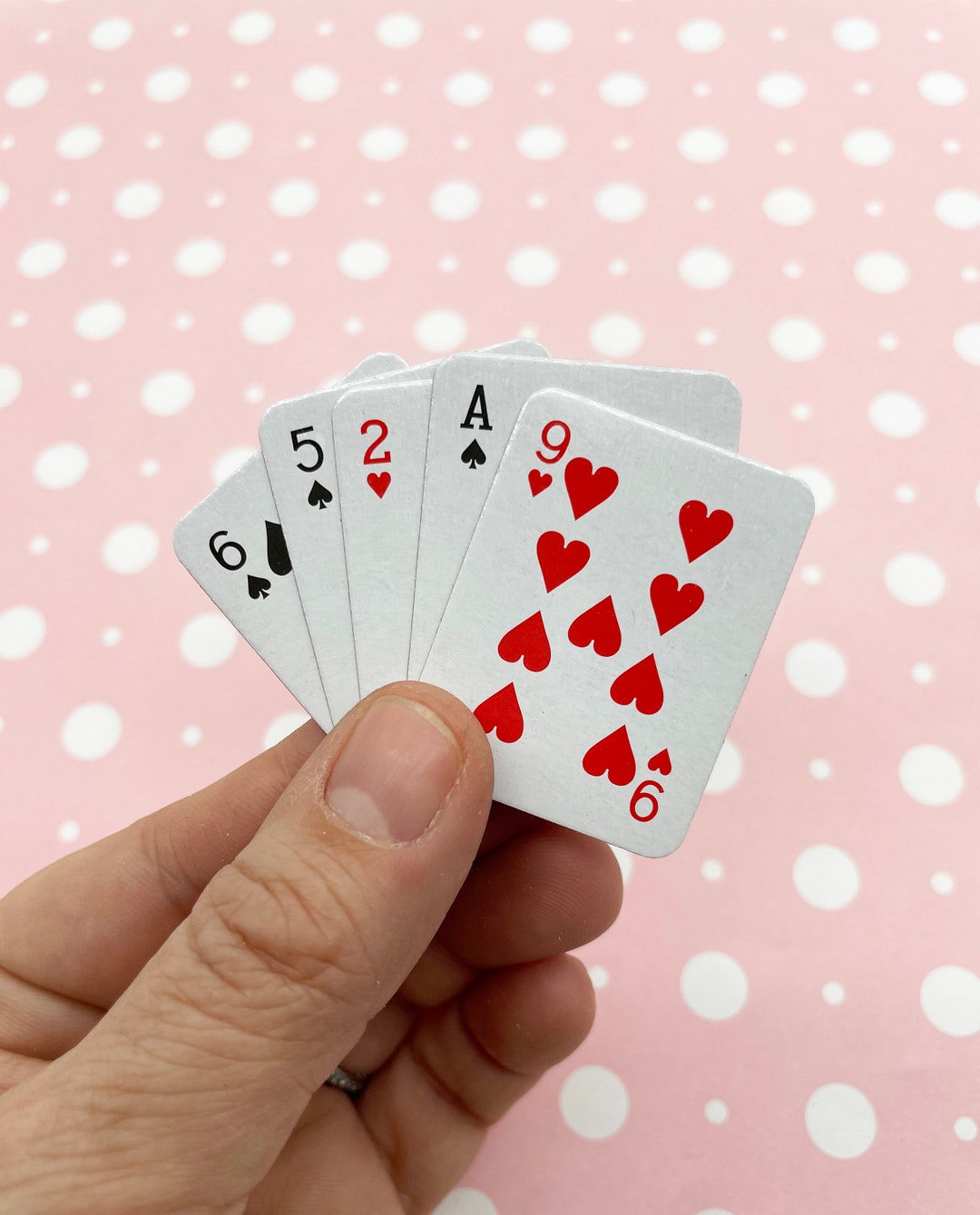 Two Full Decks of Miniature Poker Playing Cards - Etsy