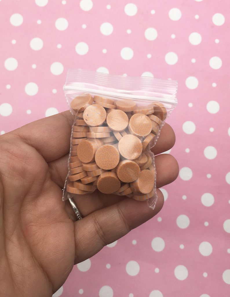 Larger Size NON EDIBLE Mocha Butterscotch Chip Polymer Clay - Etsy