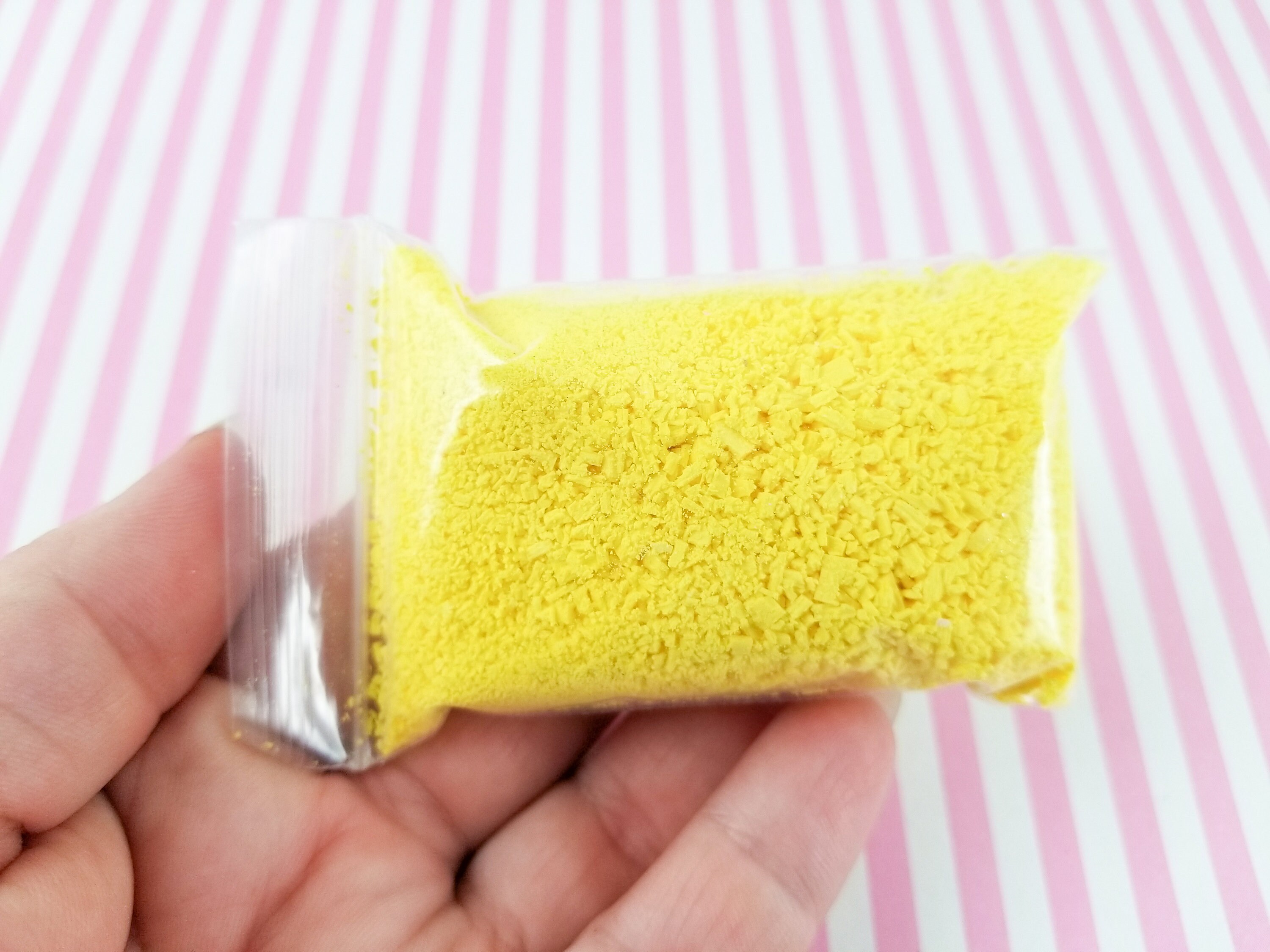 Yellow Dust Crunch, Fake Bake Non Edible Candy Polymer Clay Sprinkles ...