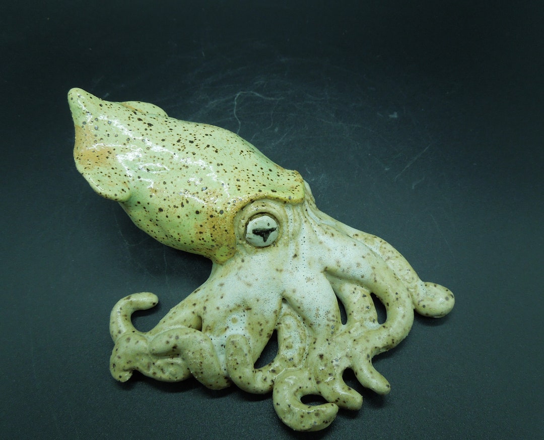 Small Speckled Wall Squid - Etsy