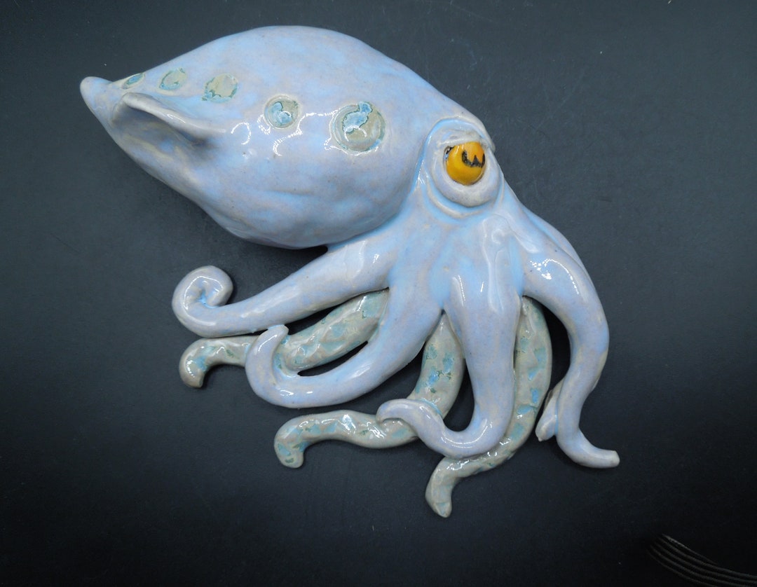 Pale Purple Wall Squid - Etsy