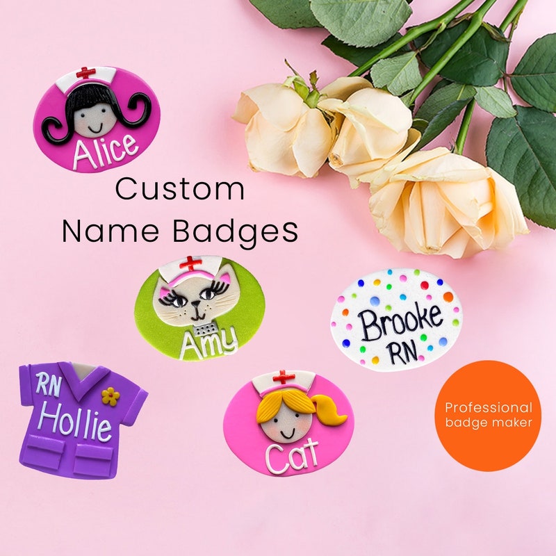 Name Badge - Etsy