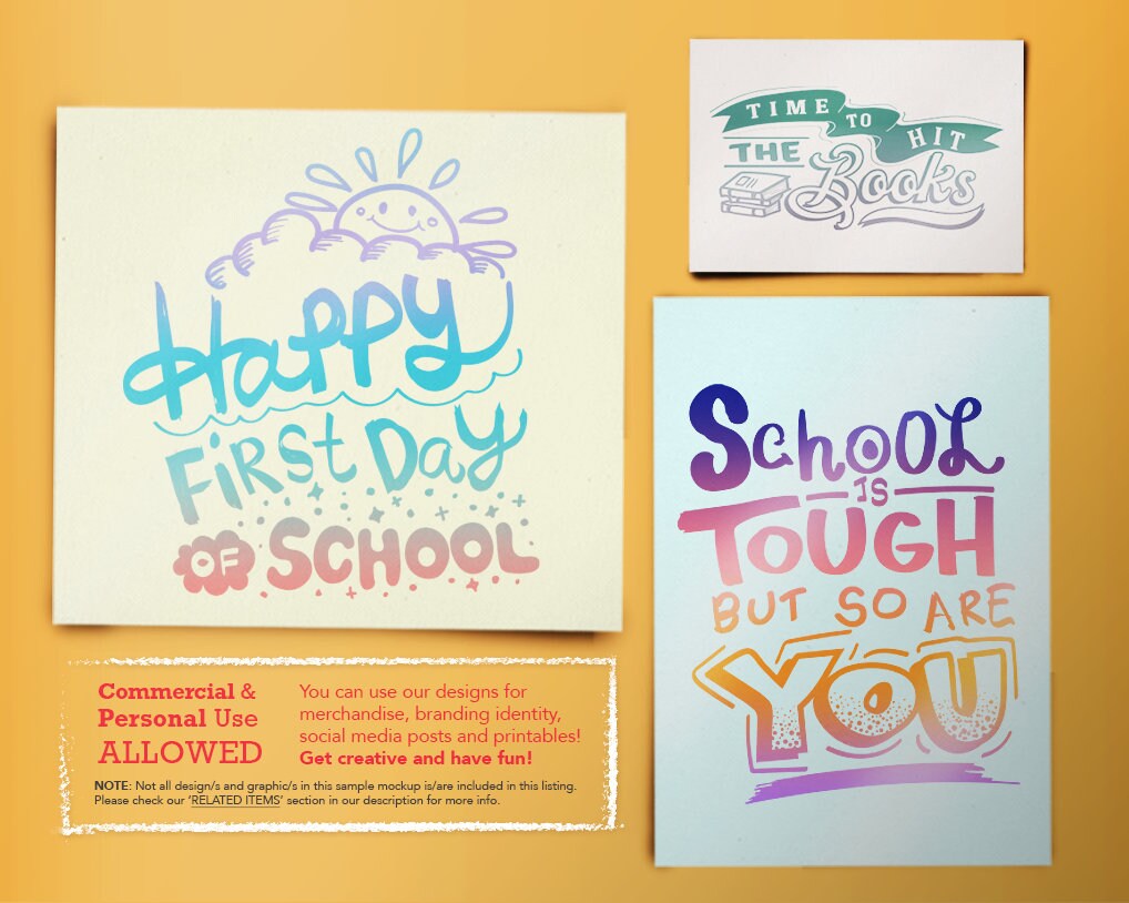 Back to School Lettering School Quotes Teacher Phrases Back to School ...