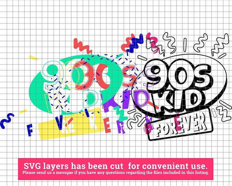 90s Kid SVG PNG EPS 90s Vibes Theme 1990s Retro Tshirt Design 90s ...
