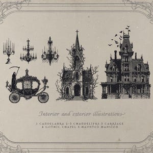 Gothic Wedding SVG, Gothic Bride Invitation, Halloween Wedding Cut ...
