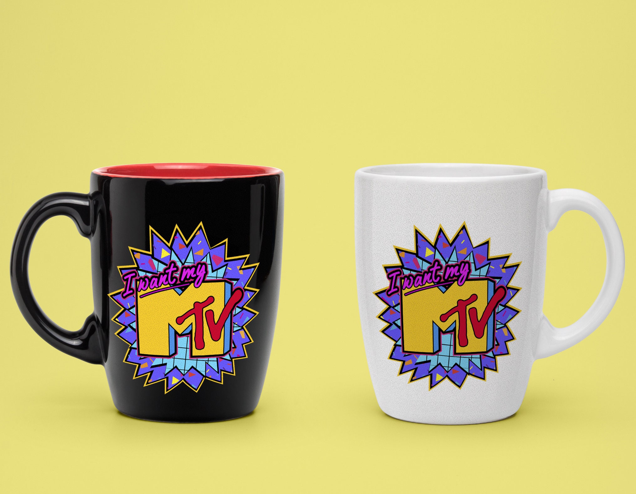 Mtv SVG PNG 90s SVG 80s Theme Logo 1990s Retro Tshirt Design 90s ...