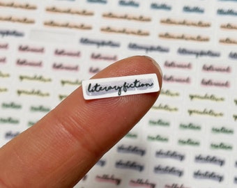 Book Genre Stickers - Etsy