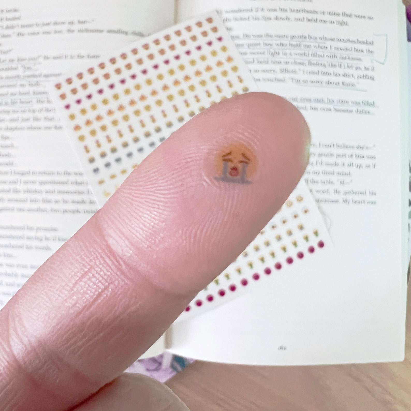 EMOJI Book Annotation Sticker Sheet Book Annotation Stickers - Etsy