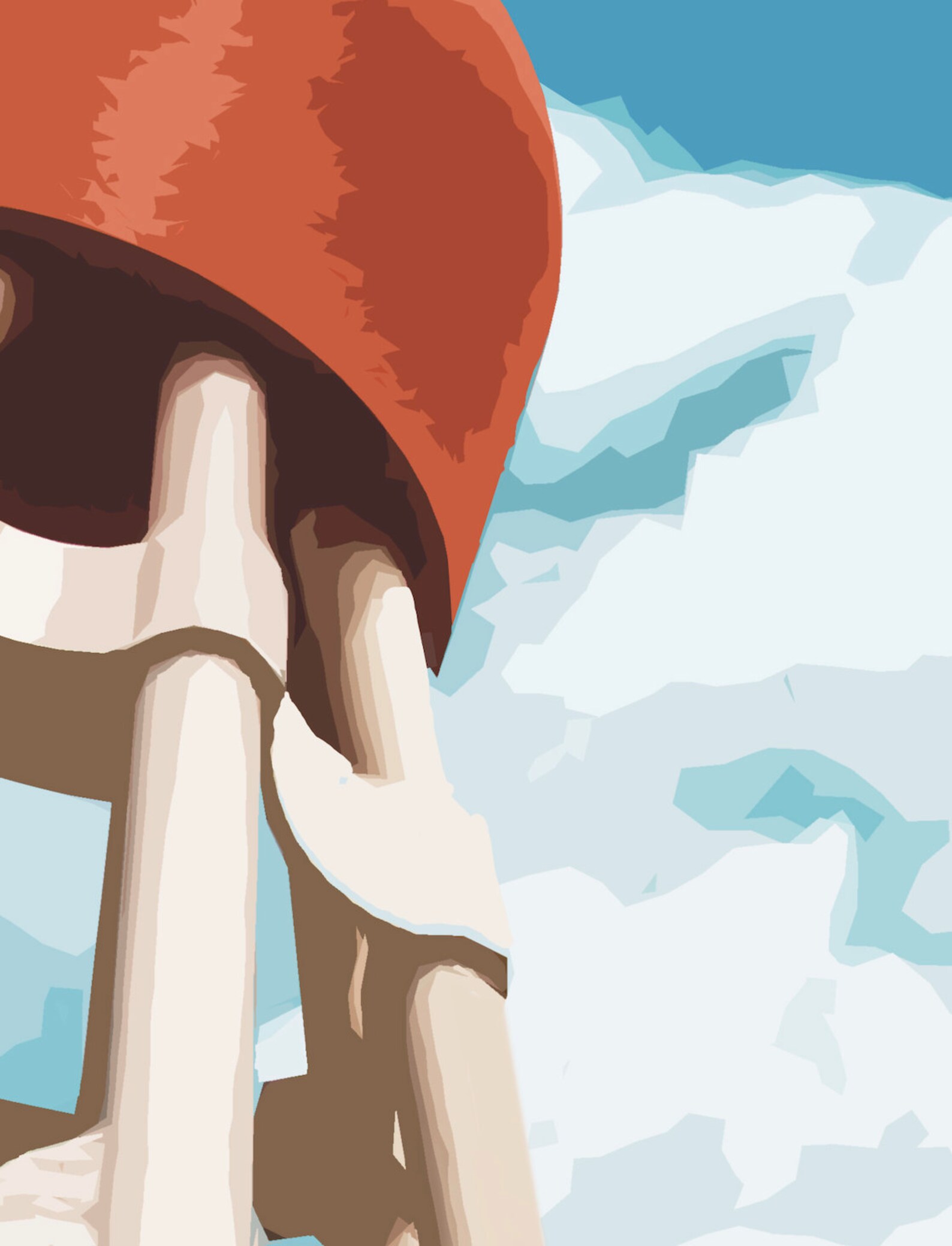 Kansas City 12x18 Nelson Shuttlecock Travel Poster Vintage - Etsy