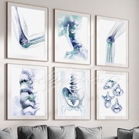 Neck and Brain Anatomy, Canvas, Poster, or Acrylic - ENT Neurosurgery ...