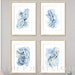 Set of 4 Genetics Posters DNA RNA DNA Spiral Chromosomes - Etsy