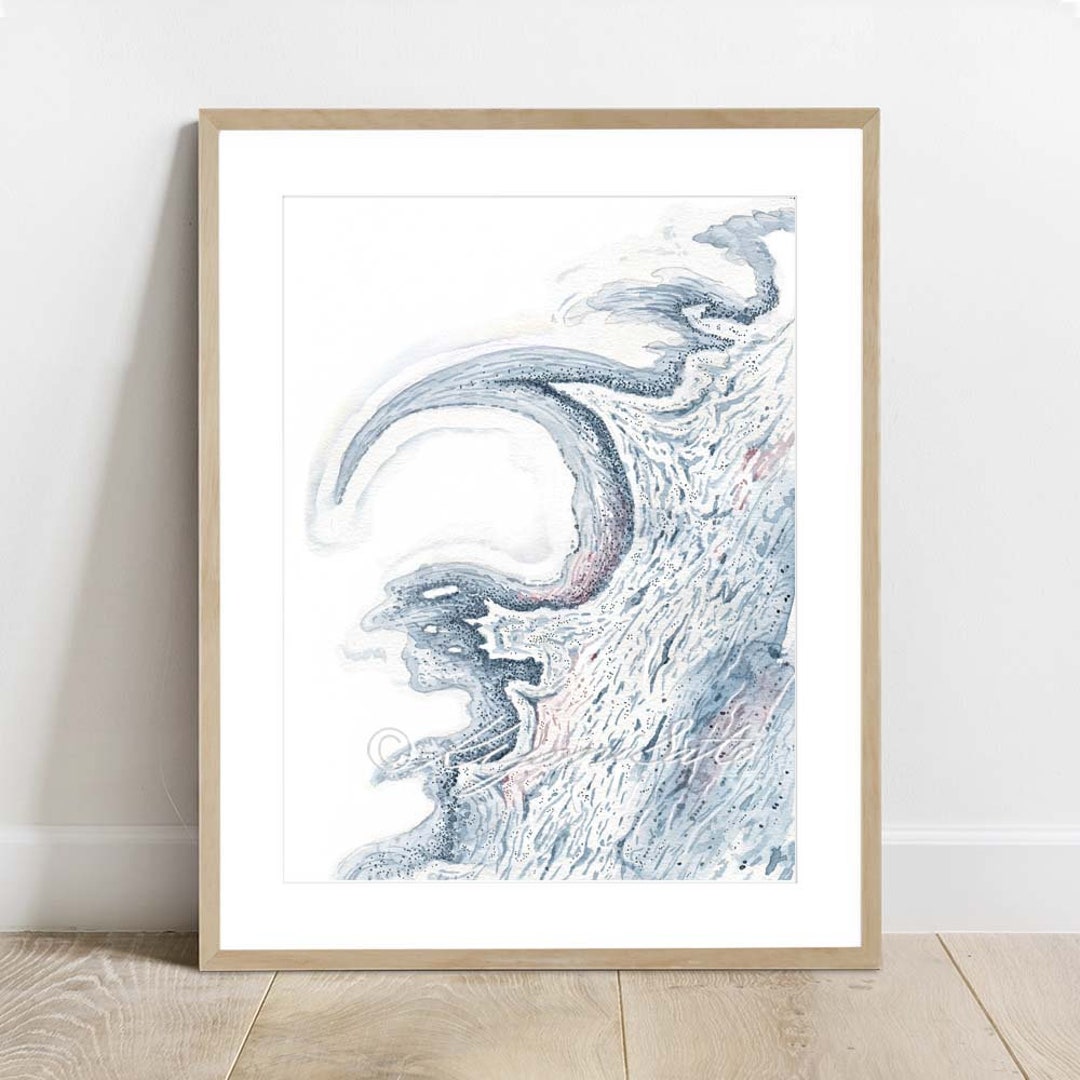 Cat Tongue Histology Art, Veterinary Histology Art, Cat Tongue Filiform ...