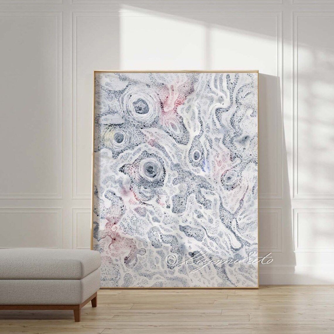 Squamous Cells in Dog Skin Histology Art, Veterinary Histology Art, Dog ...