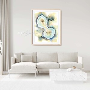 Cell Duplication Abstract Art Biology Poster Science Biochemistry Art ...