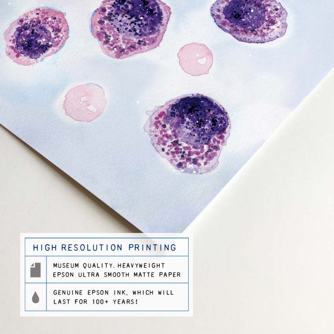 Mast Cells Blood Cells Biology Poster Science Art Print | Etsy