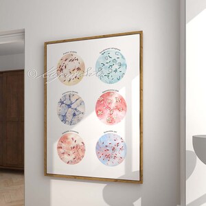 Feline UTI Causing Bacteria Collection Science Art Poster, Bacteria ...