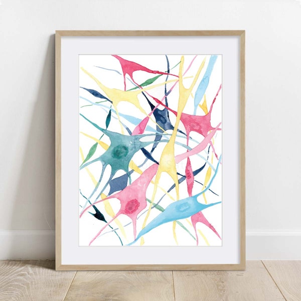 Abstract Medical Art Print - Etsy