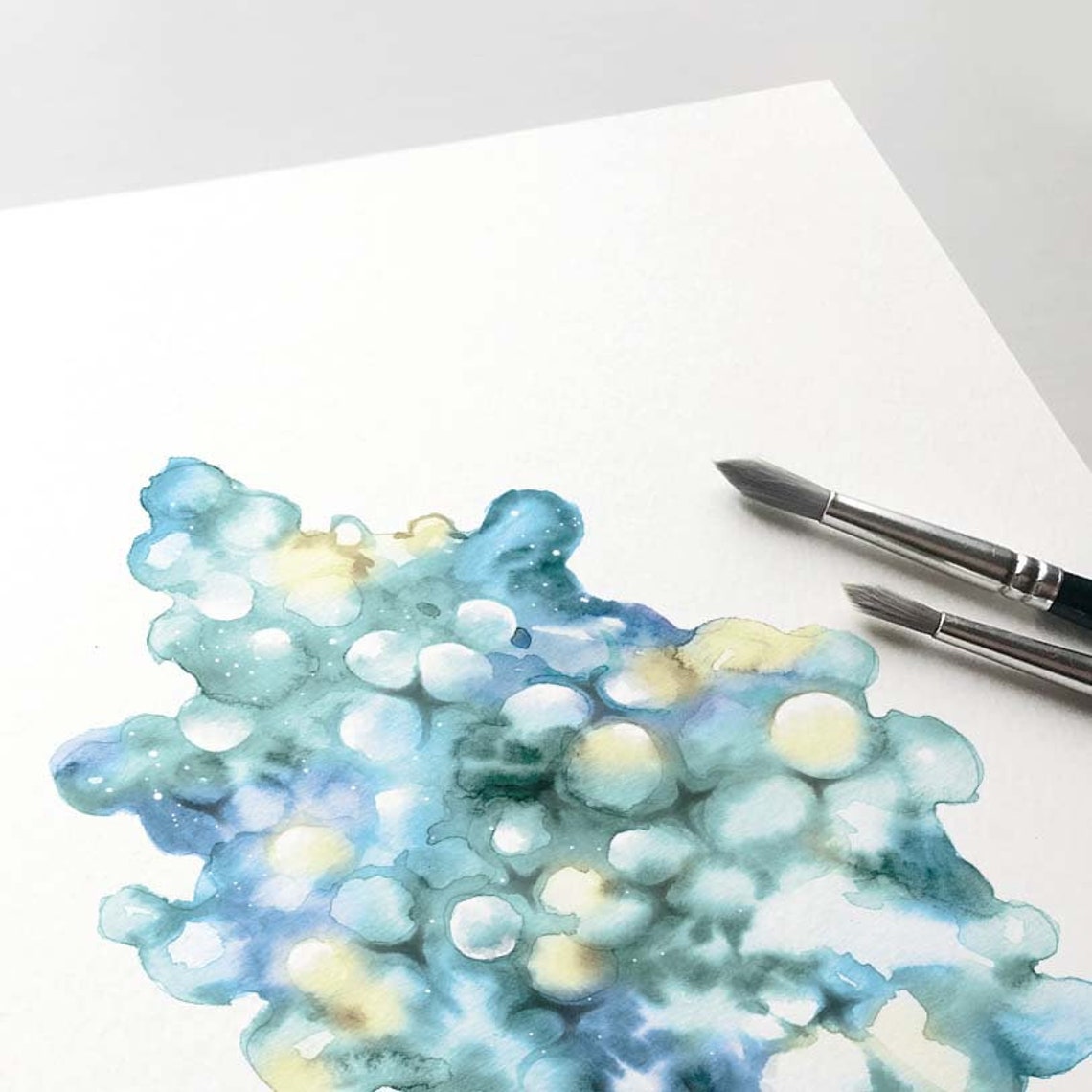 Protein Structure Surface No.2 Biology Poster Science Art - Etsy