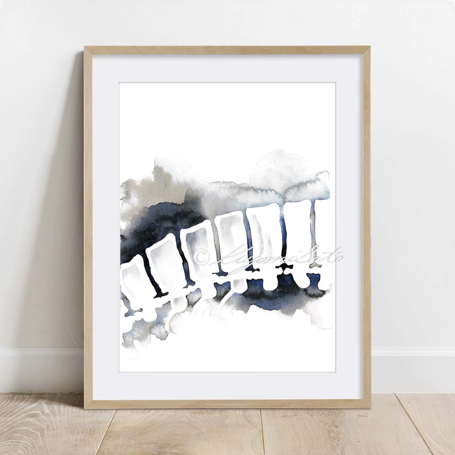 Spine Horizontal Art Set of 2, Orthopedics Art, Science Art Poster ...