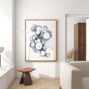 Watercolor Epstein-barr Virus Art Print, Virology Art, Watercolor ...