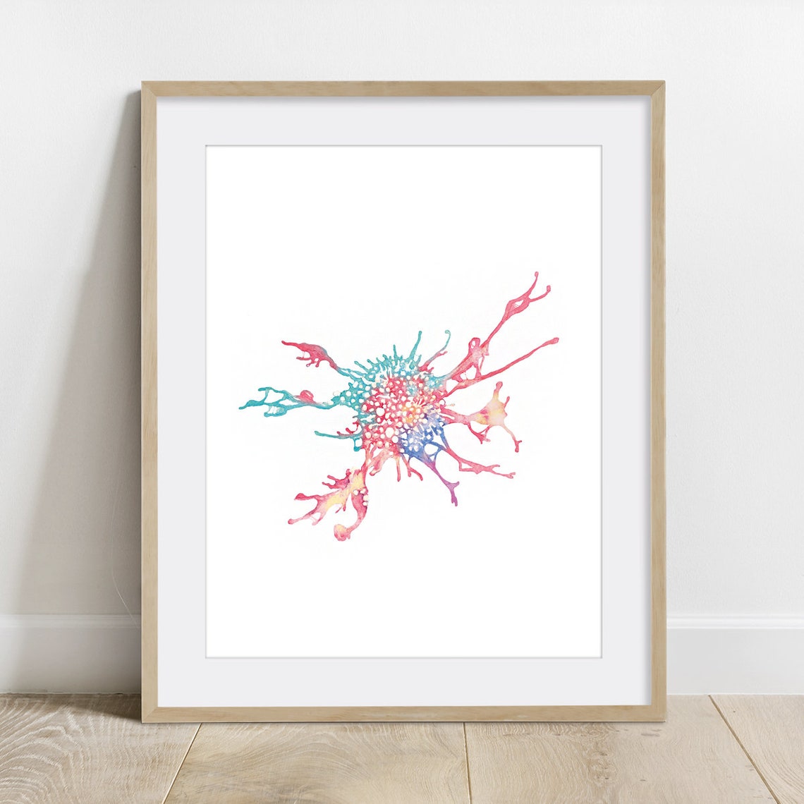 Cancer Cell Science Art Print Biology Poster Molecular - Etsy