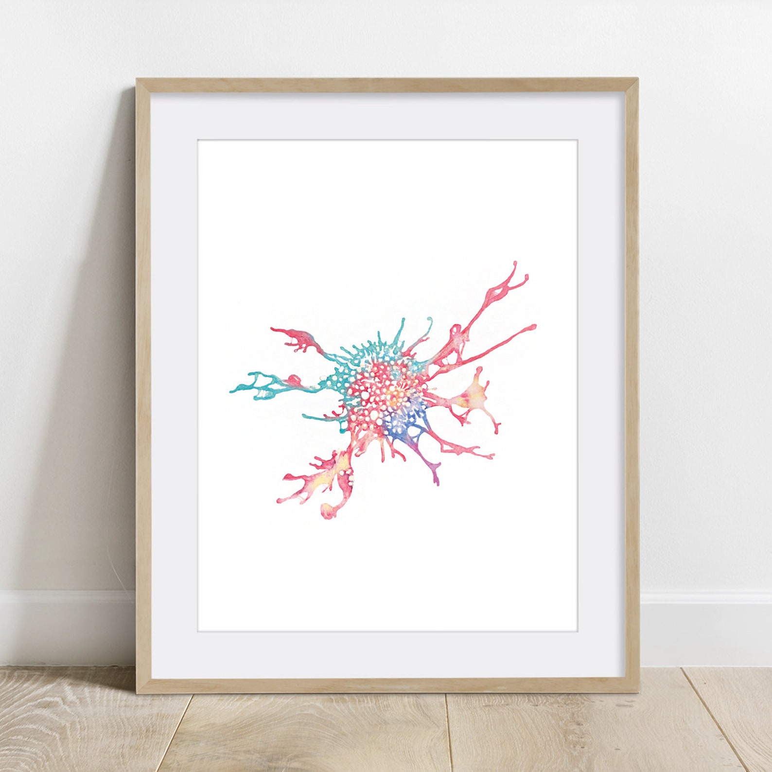 Cancer Cell Science Art Print Biology Poster Molecular - Etsy
