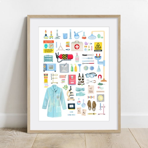 Animal Cell Cross Section Poster Science Art Print 8 X 10 - Etsy