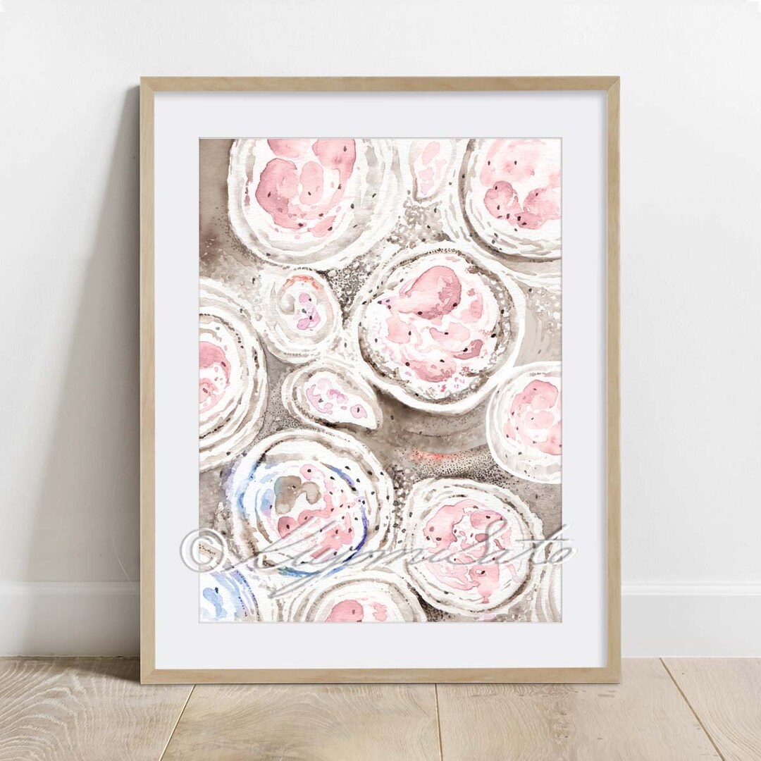 Kidney Histology Abstract Art, Renal Art Decor, Anatomy Abstract ...