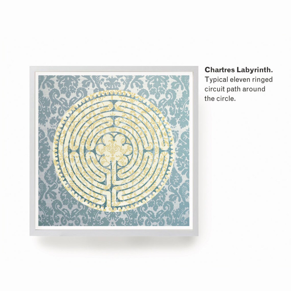 Labyrinth Set of 4 Poster, Print, Wall Decor, Art, 12 X 12 Inch - Etsy