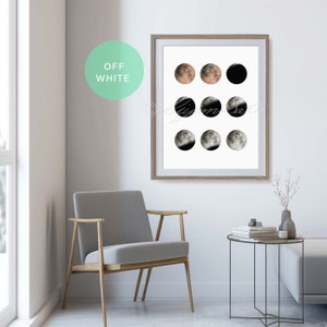Lunar Eclipse Poster, Astronomy Art, Lunar Art Print, Moon Minimalist ...