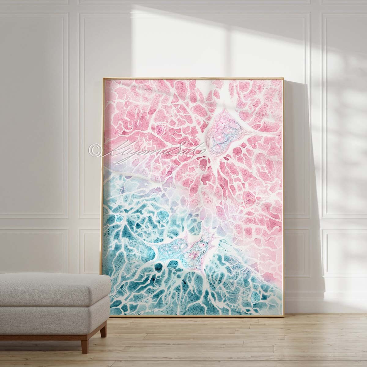 Pancreas Histology Art Science Art Decor Anatomy Watercolor - Etsy
