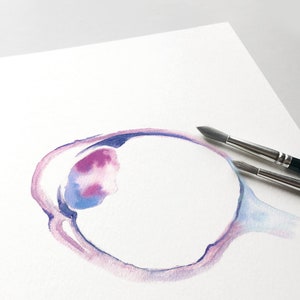 Eye Cross Section Poster, Optometry Science Art Print, Ophthalmologist ...