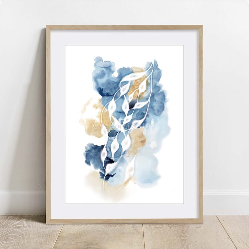 Stem Cells, Blue No1, Science Art Print, Biology Wall Decor Poster - Etsy