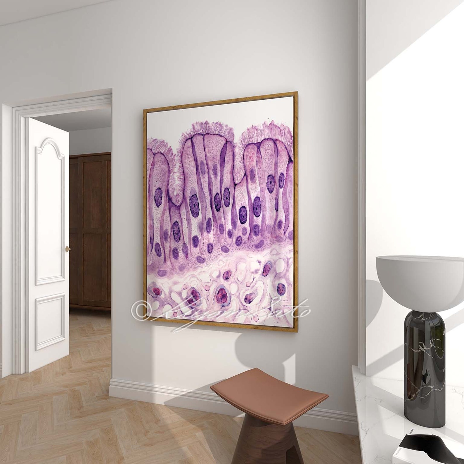 Respiratory Epithelium Histology, Goblet Cells Science Art Decor ...