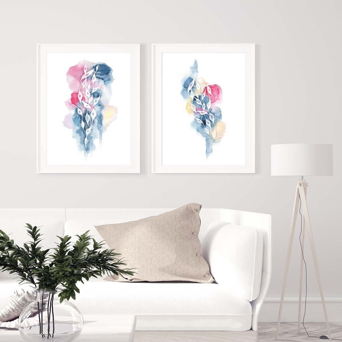 Stem Cell Poster Set of 2 Science Art Print Biology Wall - Etsy