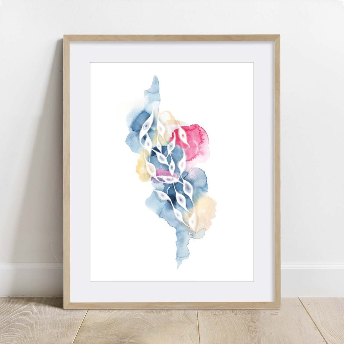 Stem Cell Poster Set of 2 Science Art Print Biology Wall - Etsy