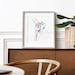 Dog Elbow Bone Art Print, Dog Skeletal System Art, Veterinary Decor ...