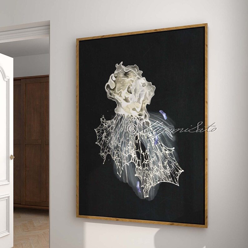 Neutrophil Extracellular Traps, Science Art Print, Biology Wall Decor ...