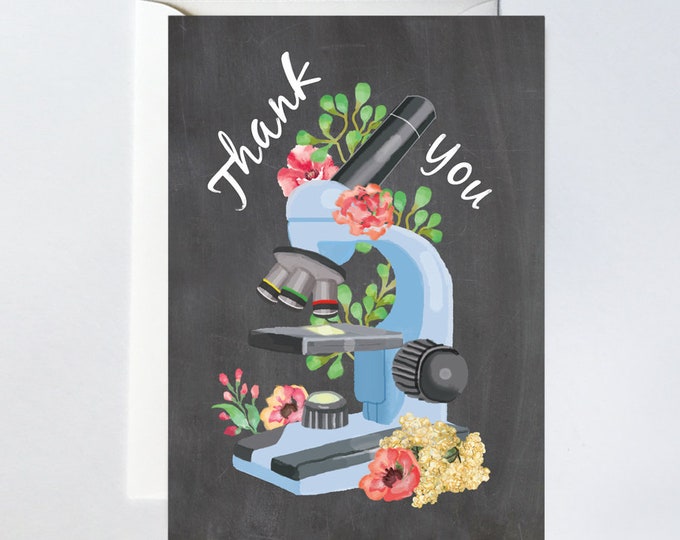 Thanks for Being an Awesome Preceptor Thank You Card, Educator, Science ...