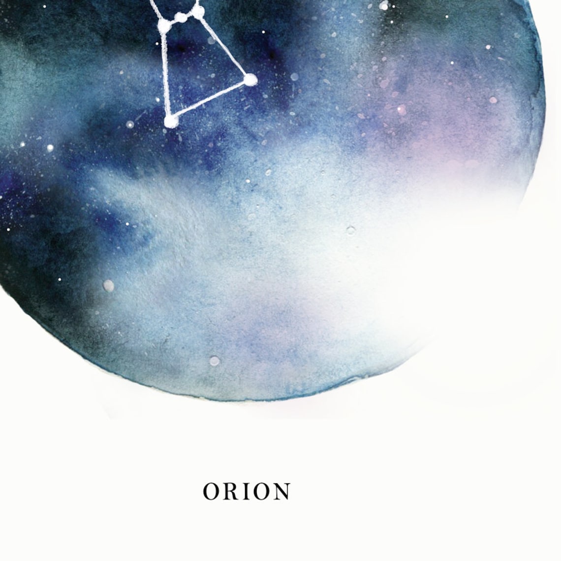 Orion Constellation Orion Watercolor Art Star Poster Print - Etsy