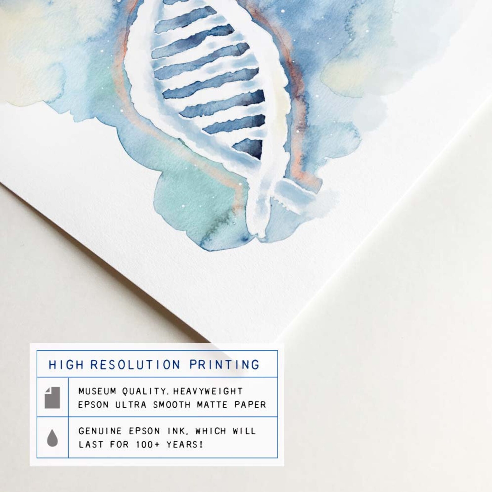 DNA Abstract Art Genetics Poster Molecular Biology Print | Etsy