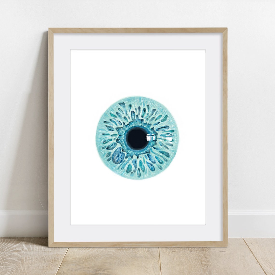 Iris Art Eye Biology Poster Science Art Print Ophthalmology - Etsy