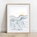 Dermatology Art Set of 2, Watercolor Epidermis Art Poster, Histology ...