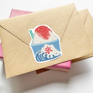 Shaved Ice Vinyl Sticker Decal - Etsy