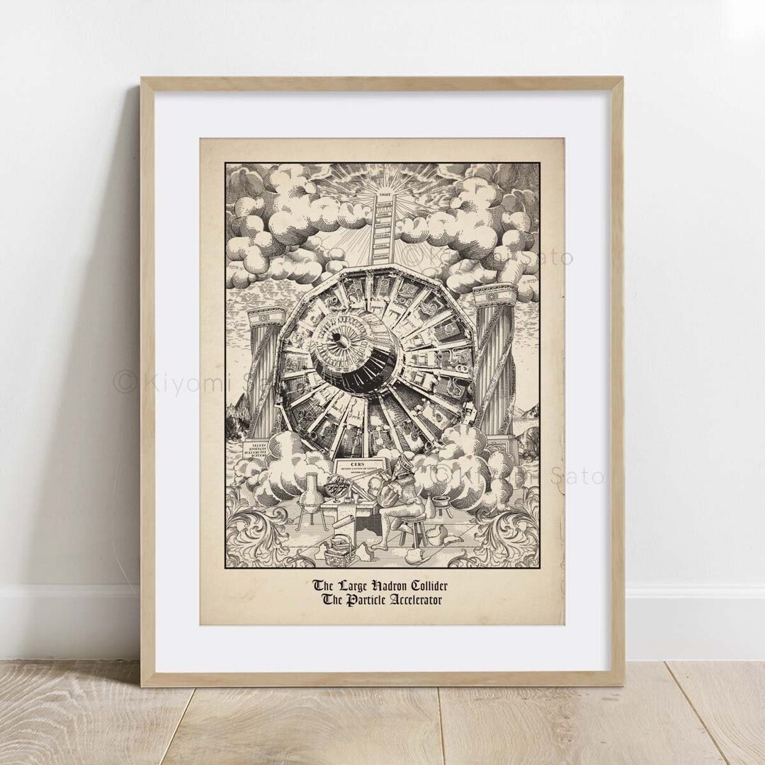 CERN Medieval Style Poster Print Cross Hatching Wall Decor - Etsy