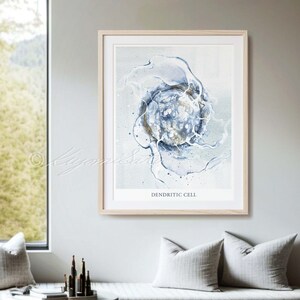 Dendritic Cell Innate Immunity Art Print Cytology Microbiology ...