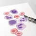 Blood Cells Biology Poster Science Art Print Red Blood Cell White Blood ...