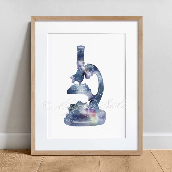 Microscope Art - Etsy
