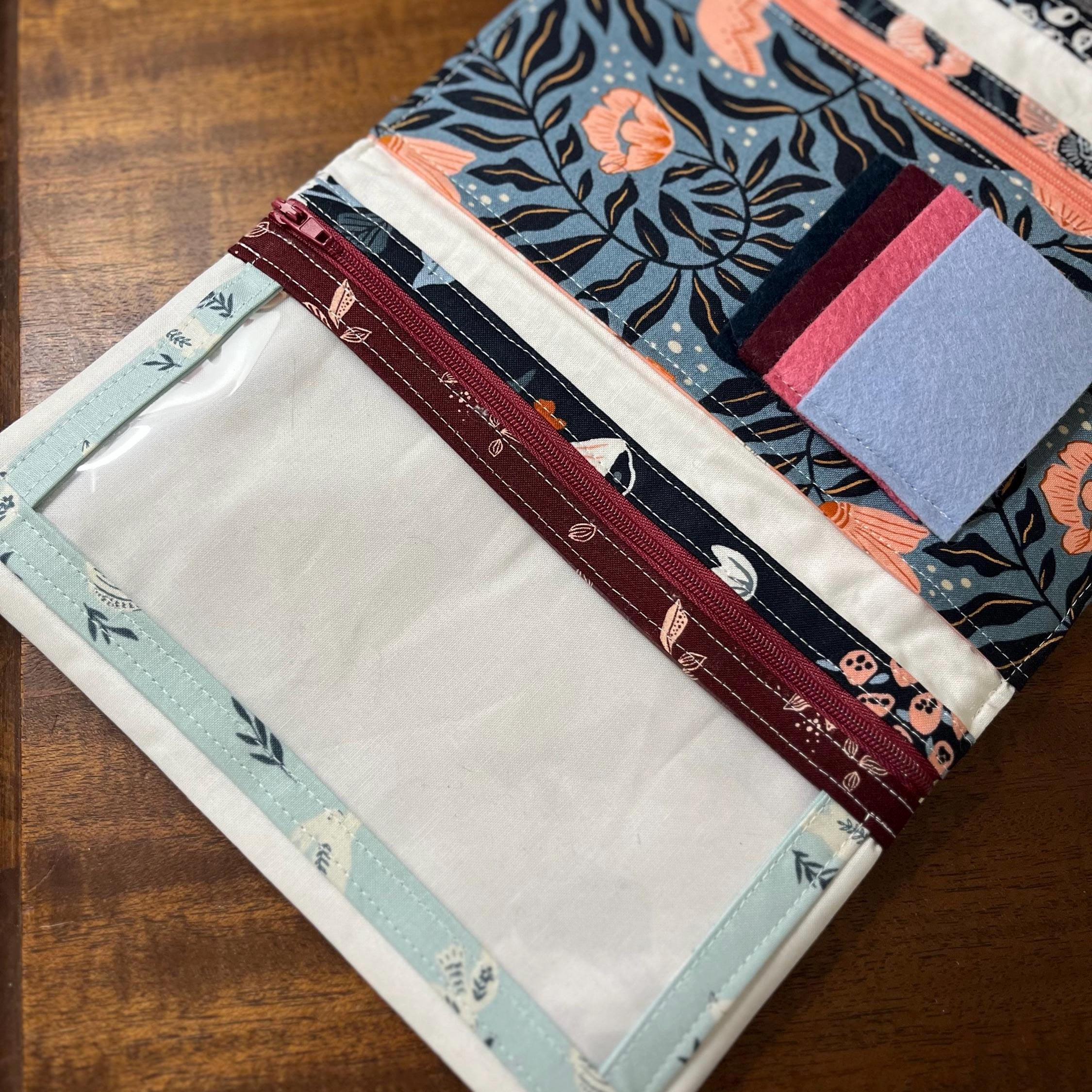 Sewing Case, Make and Go Pouch, Sewing Folio, Folk & Lore Fabrics - Etsy