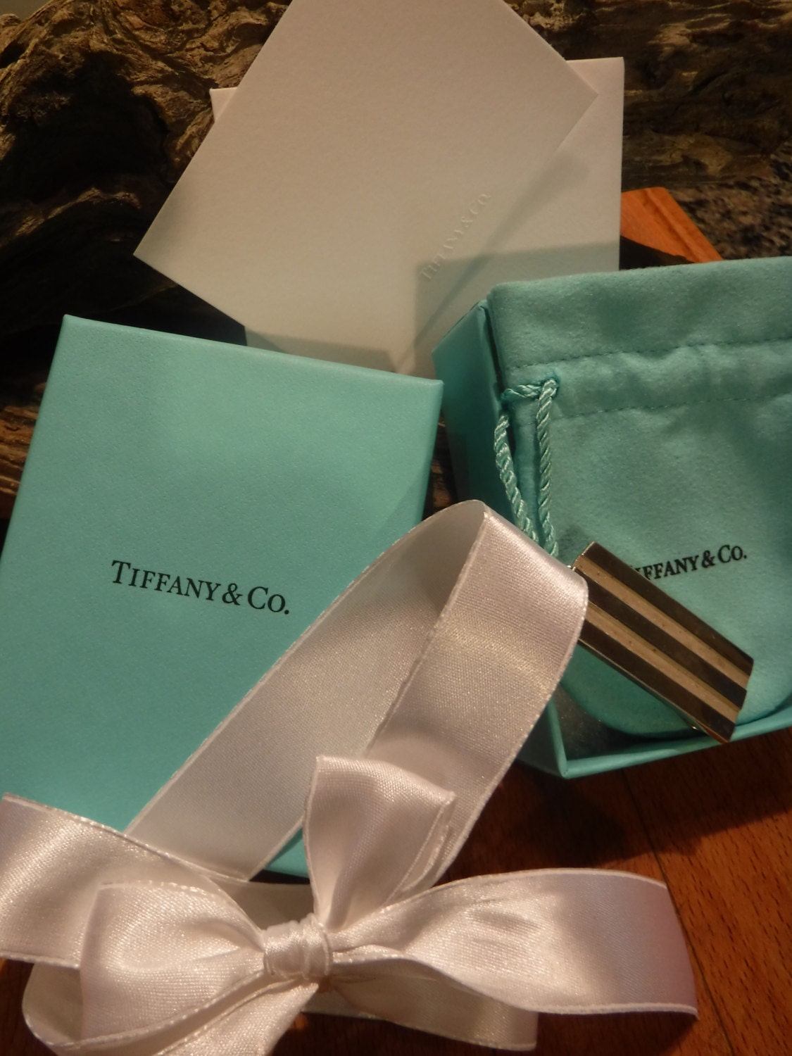 Authentic Tiffany & Co Sterling Silver Money Clip Money Holder 1995 925 ...
